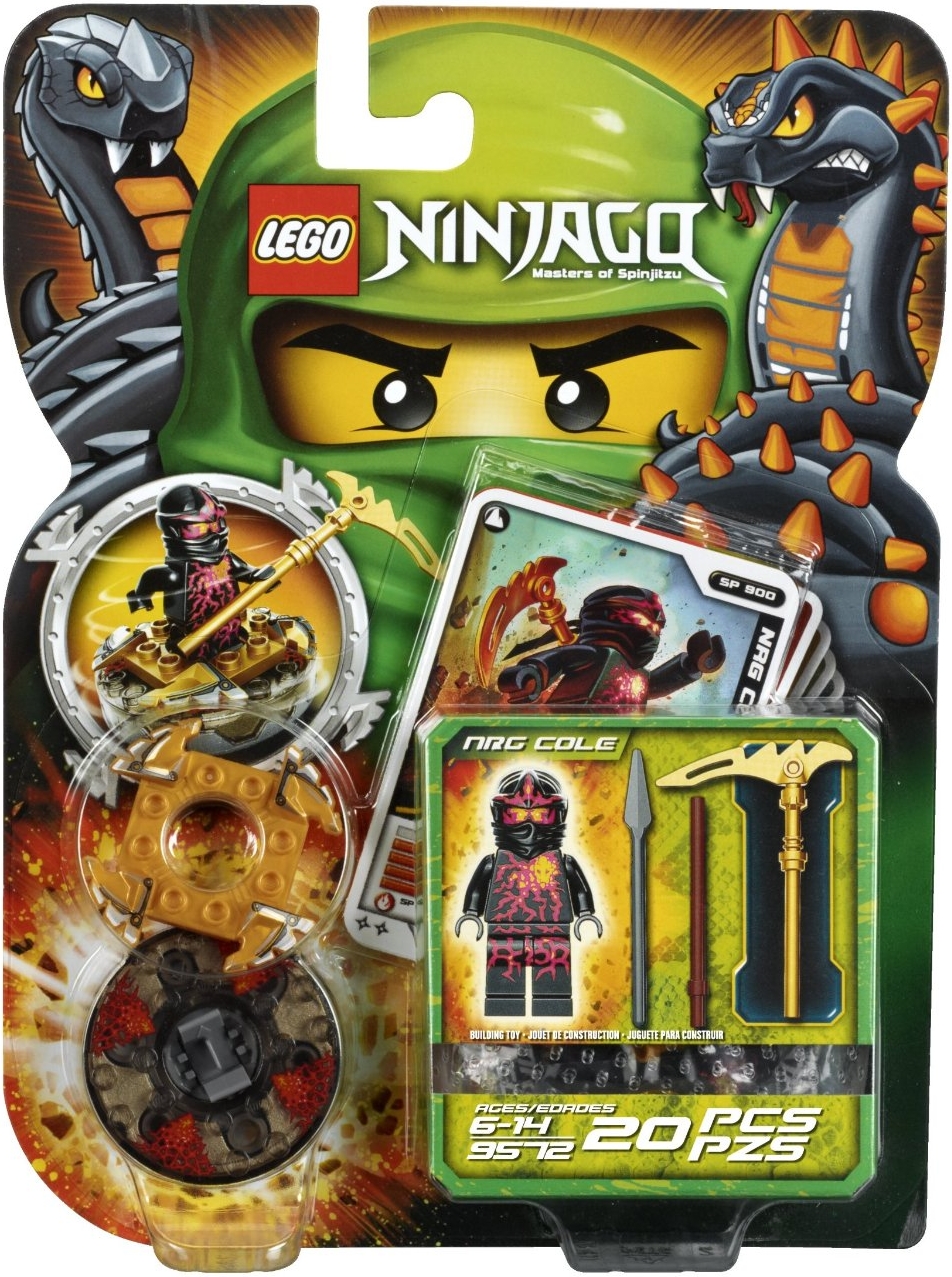 Lego Ninjago NRG Cole Spinner | Toy Brix and Blox