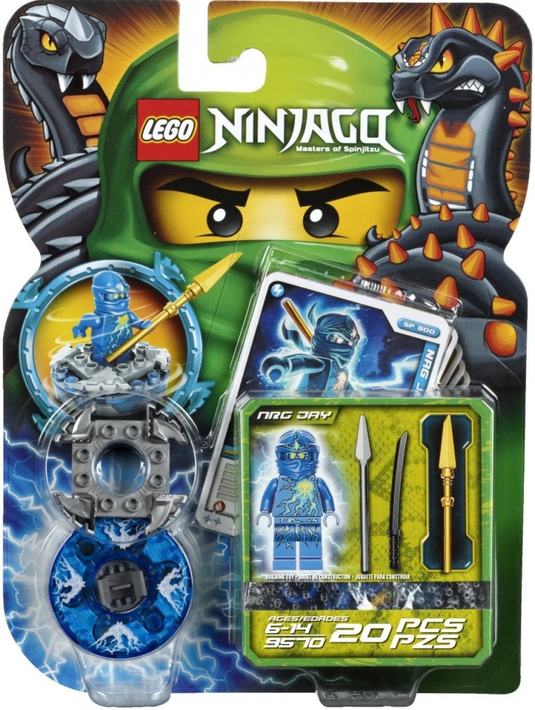 Lego Ninjago NRG Jay Spinner | Toy Brix and Blox