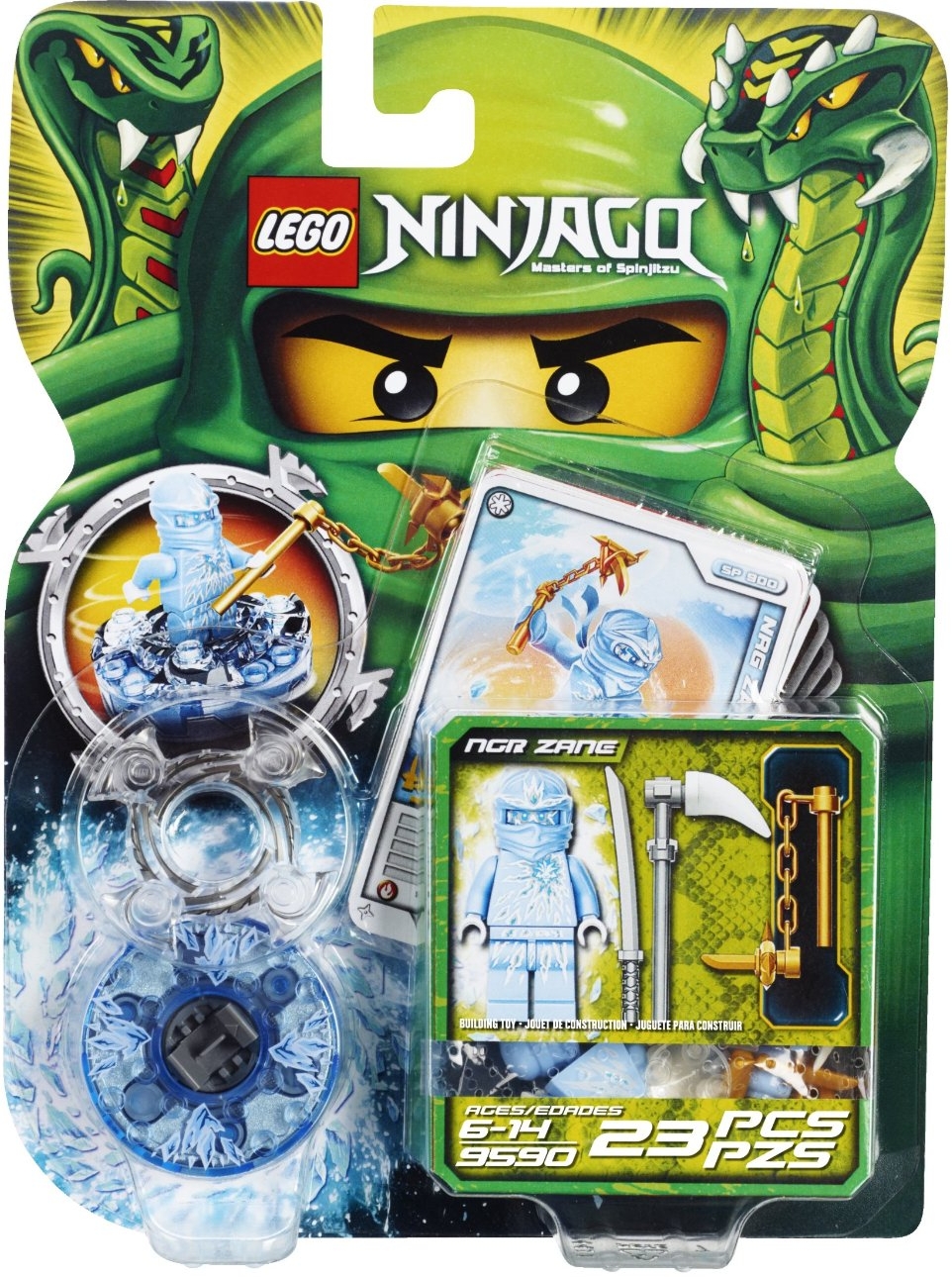 Lego Ninjago NRG Zane Spinner | Toy Brix and Blox